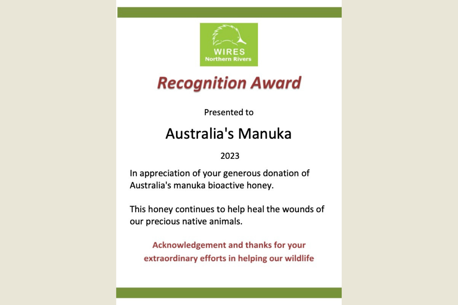 Manuka Honey for Dogs | Australia's Manuka Honey